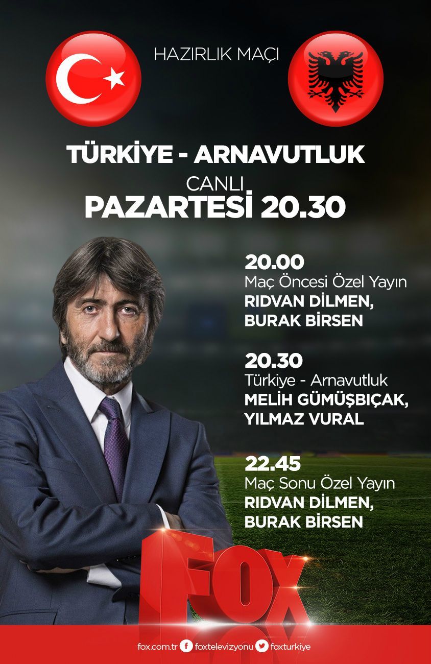 FOX – “Türkiye – Arnavutluk” (Hazırlık Maçı) (Tanıtım) – Yeni Yeni Şeyler